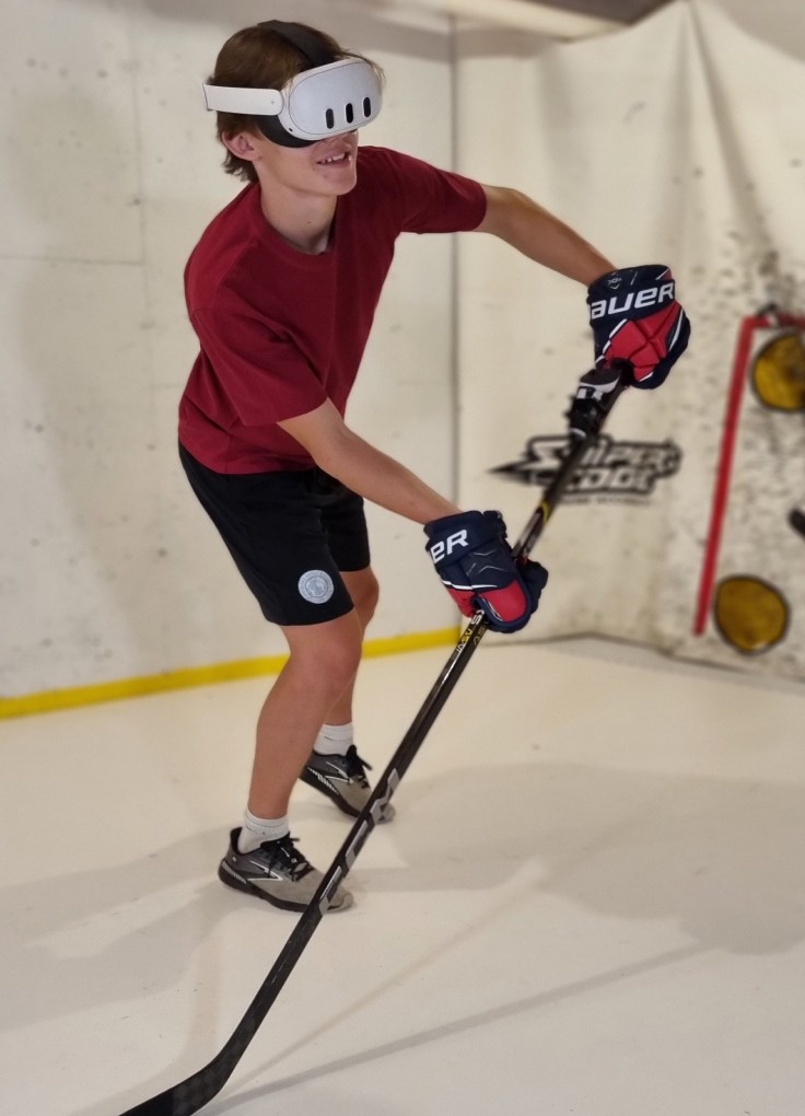 How NHL Sense Arena Works | Experience VR Hockey Training