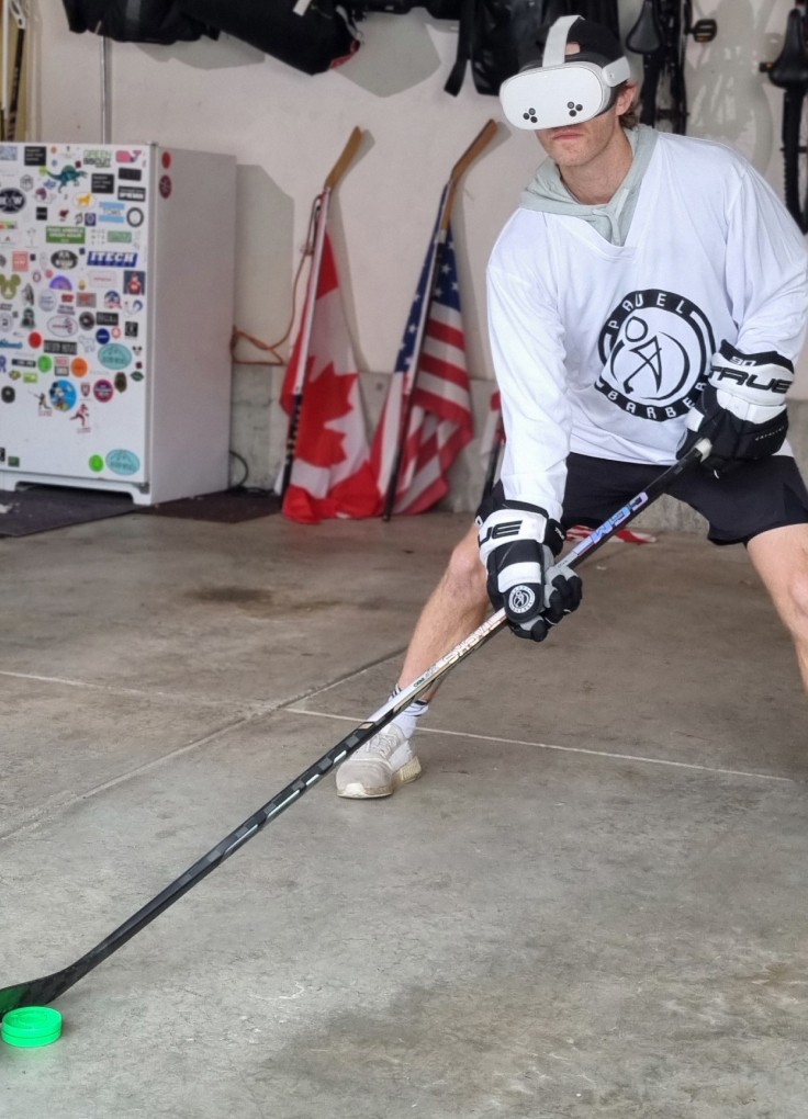 How NHL Sense Arena Works | Experience VR Hockey Training