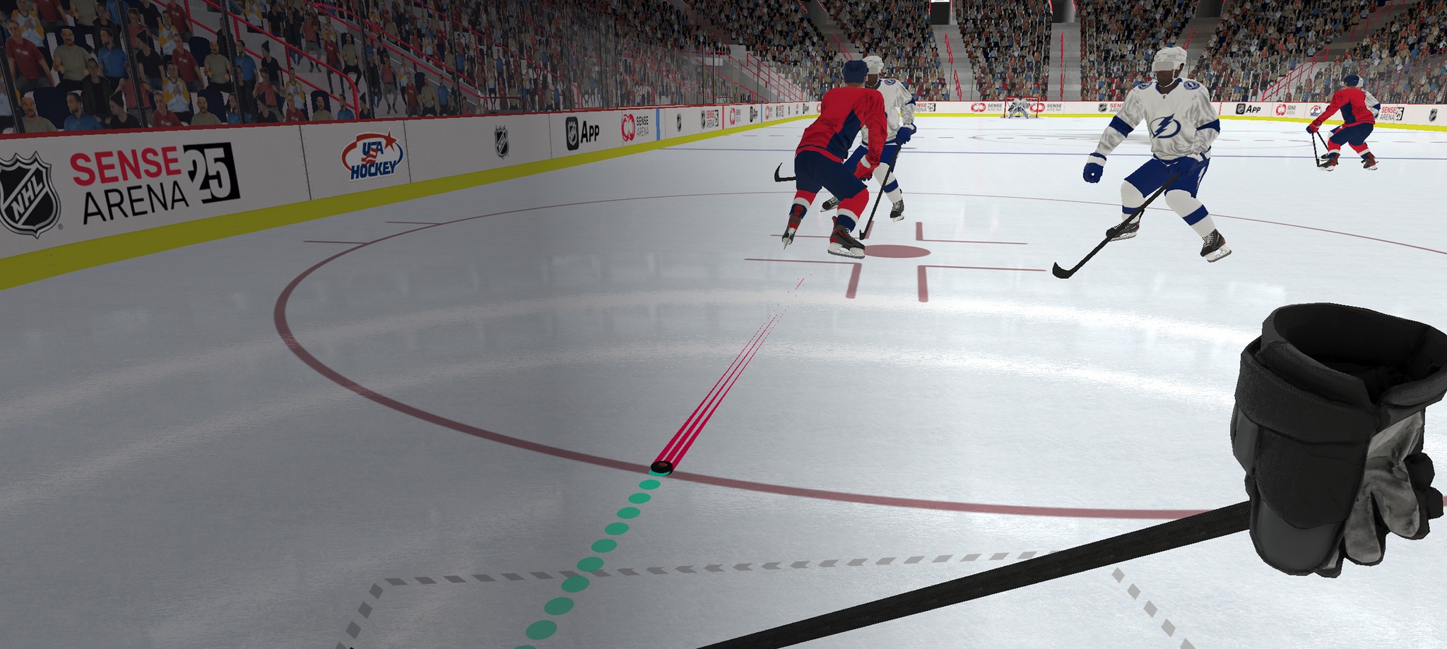 How NHL Sense Arena Works | Experience VR Hockey Training